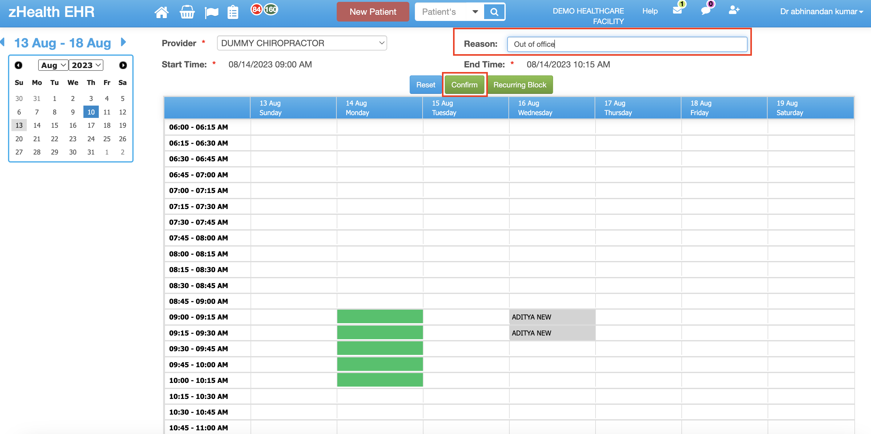How to Block Your Schedule and Delete/Remove Single or Recurring Blocks