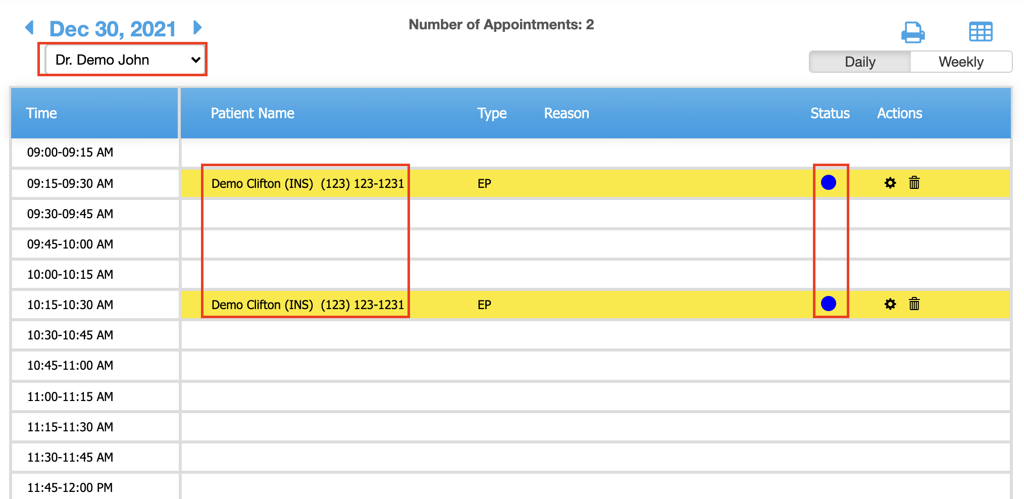 How to Manually Check-In Patients