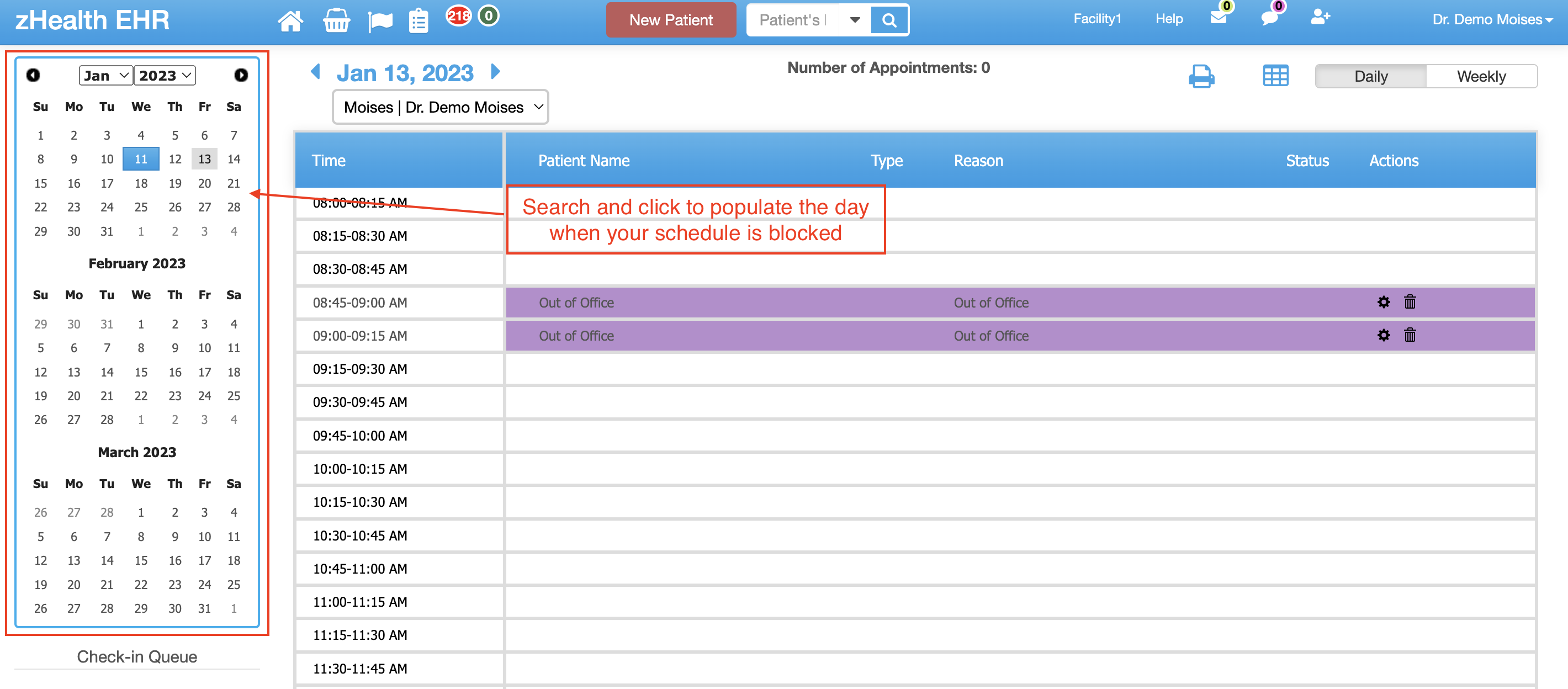 How to Block Your Schedule and Delete/Remove Single or Recurring Blocks
