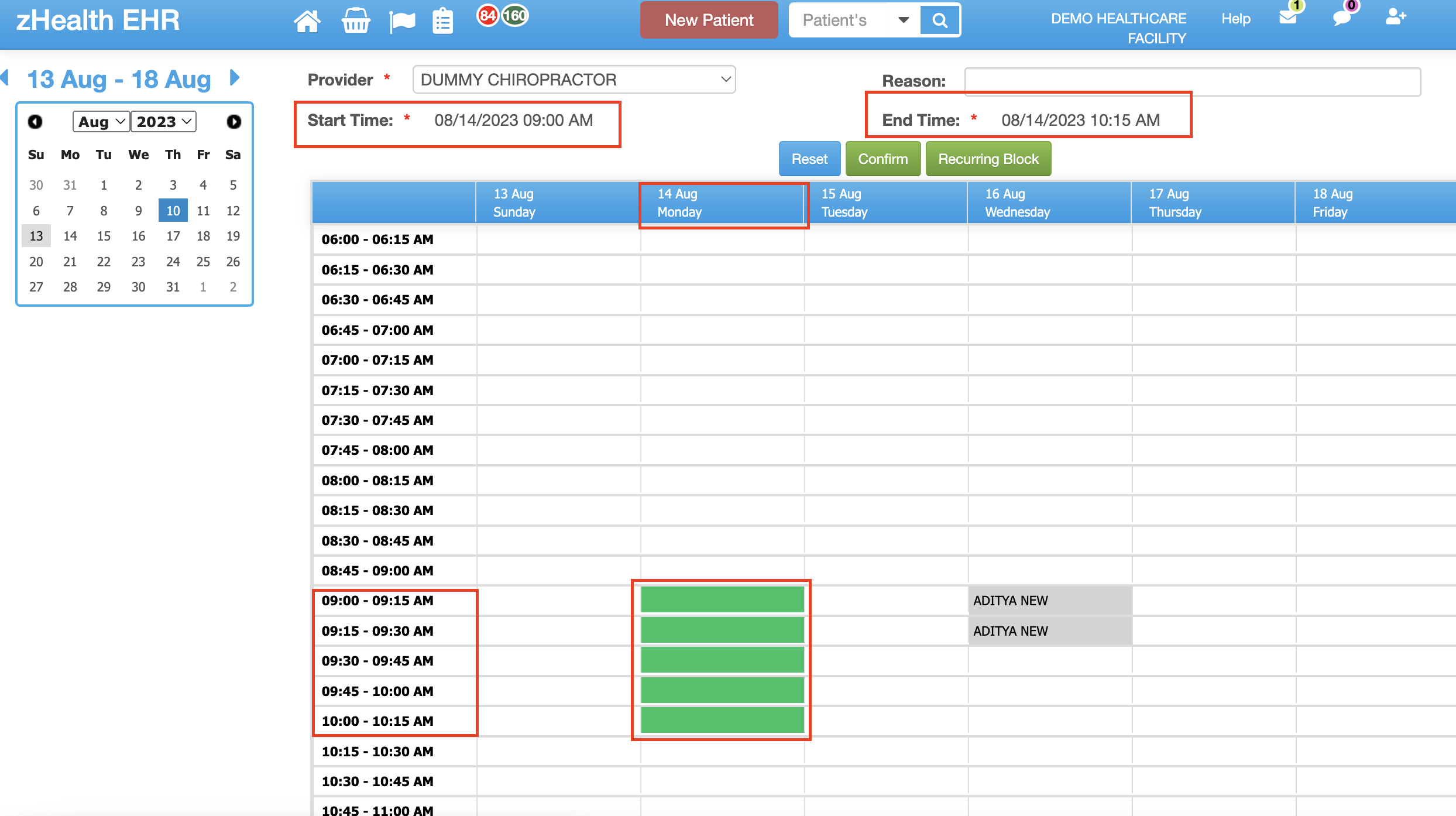 How to Block Your Schedule and Delete/Remove Single or Recurring Blocks